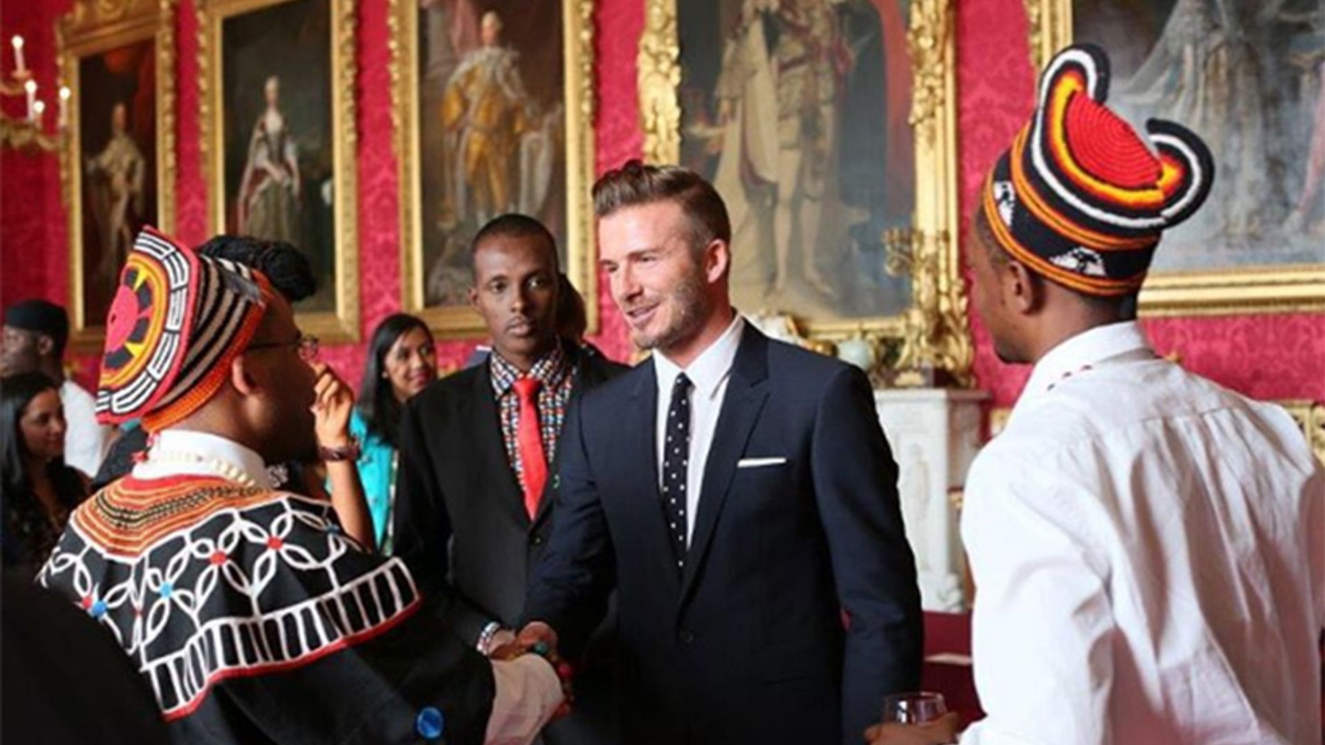 David Beckham is very excited about a visit to Buckingham Palace – find ...