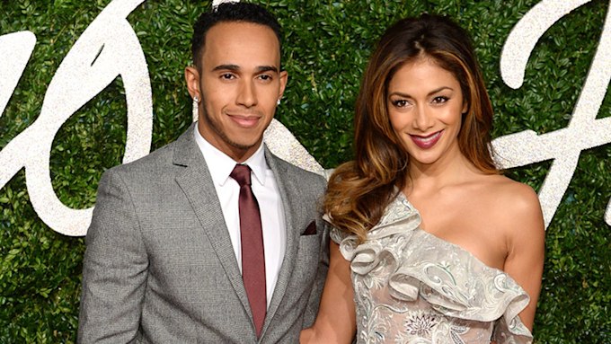 Lewis Hamilton hangs out with Nicole Scherzinger's nieces | HELLO!