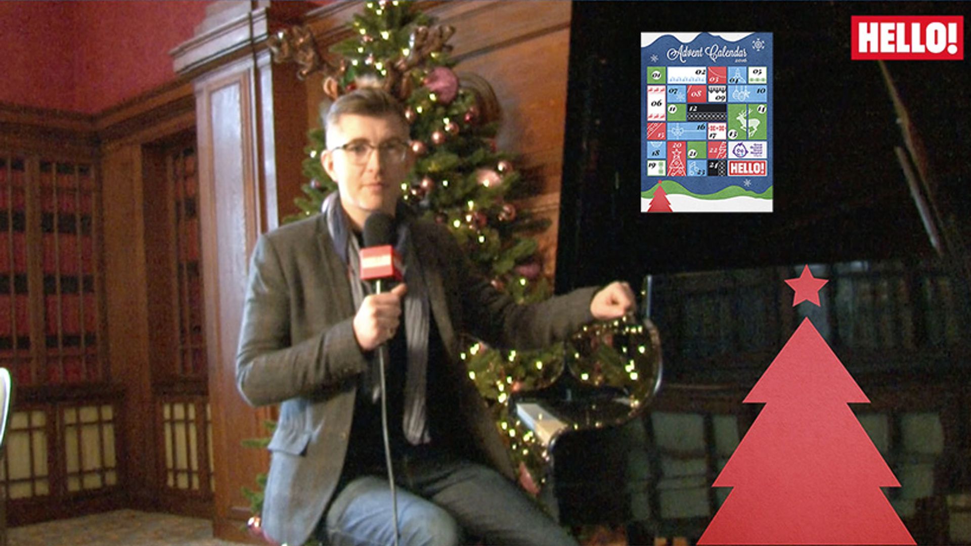 Gareth Malone stars in HELLO!'s charity advent calendar | HELLO!