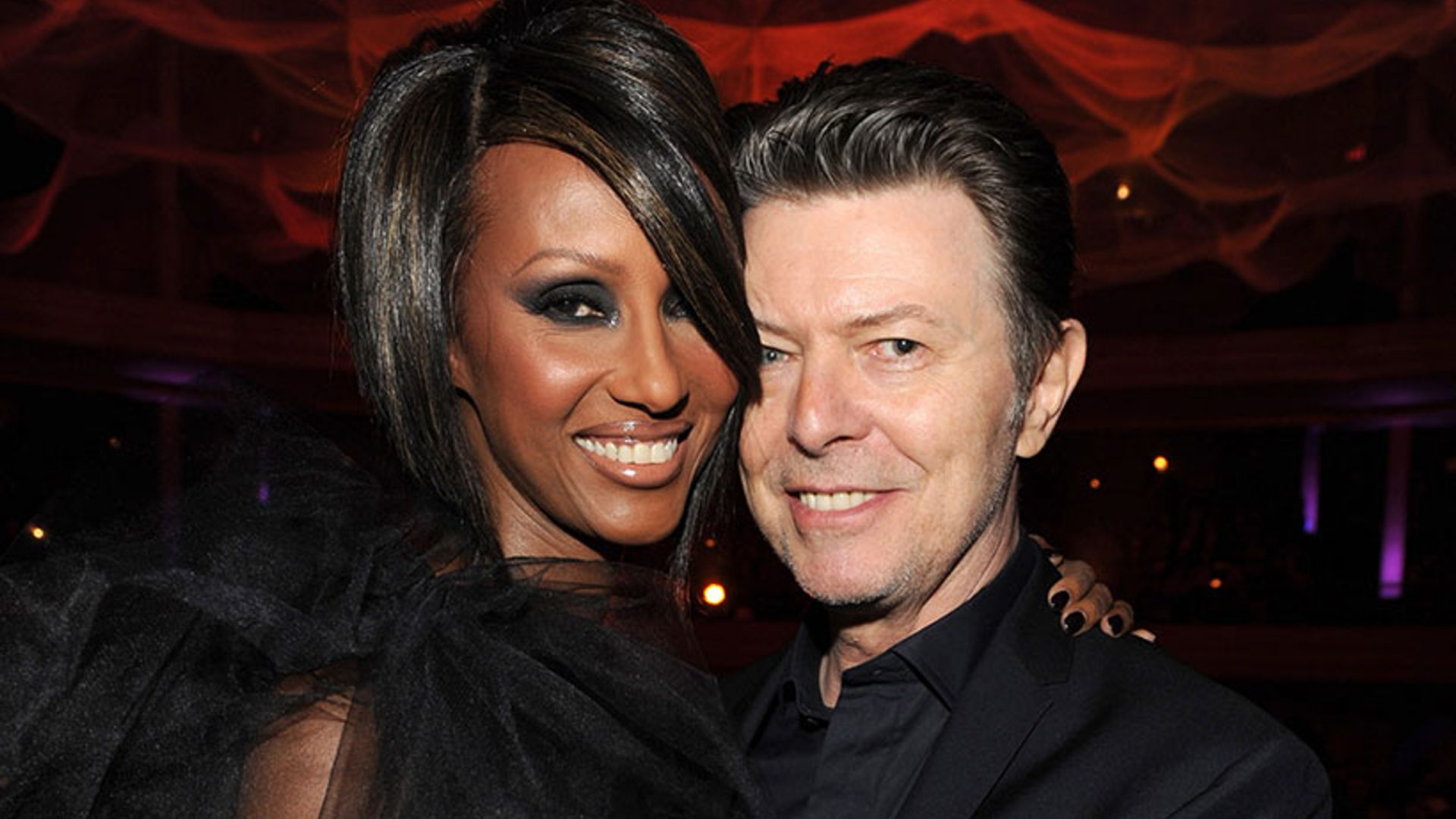Iman posts bittersweet Valentine's tribute to late husband David Bowie ...