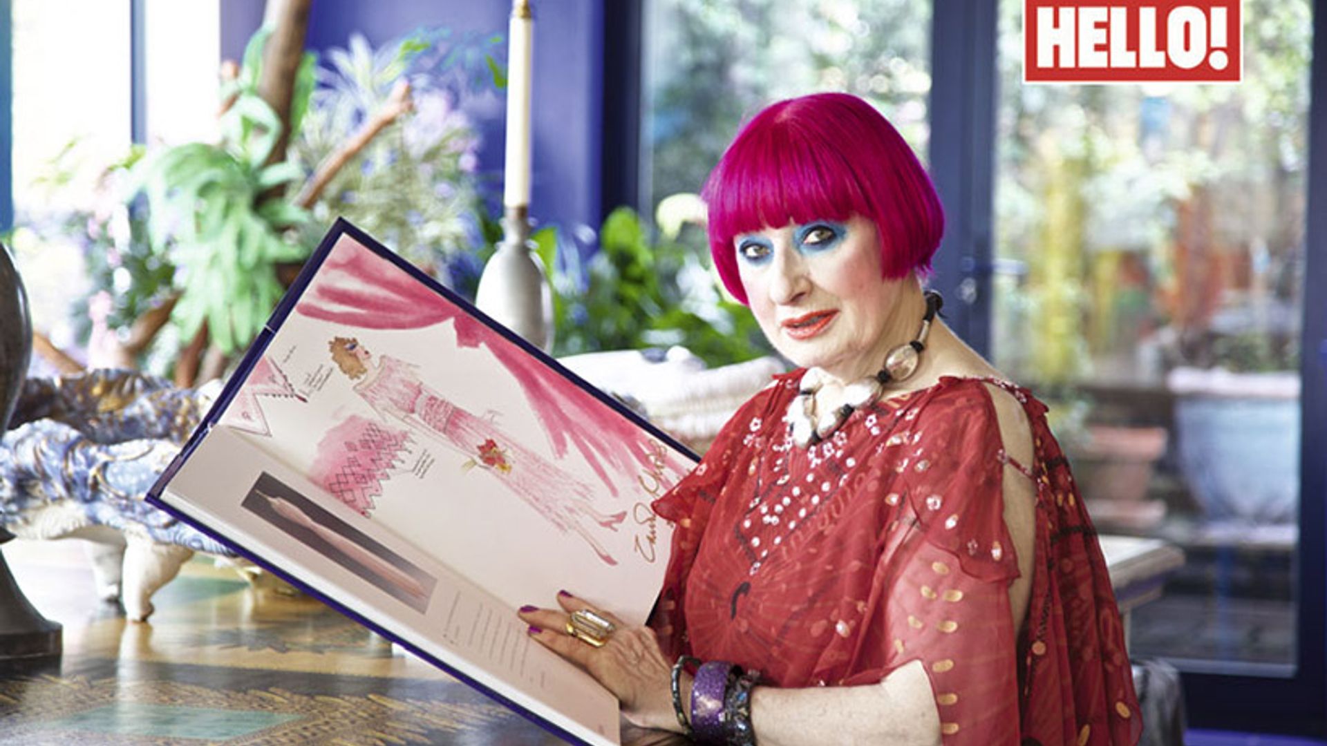 Zandra Rhodes talks friendship with Princess Diana | HELLO!