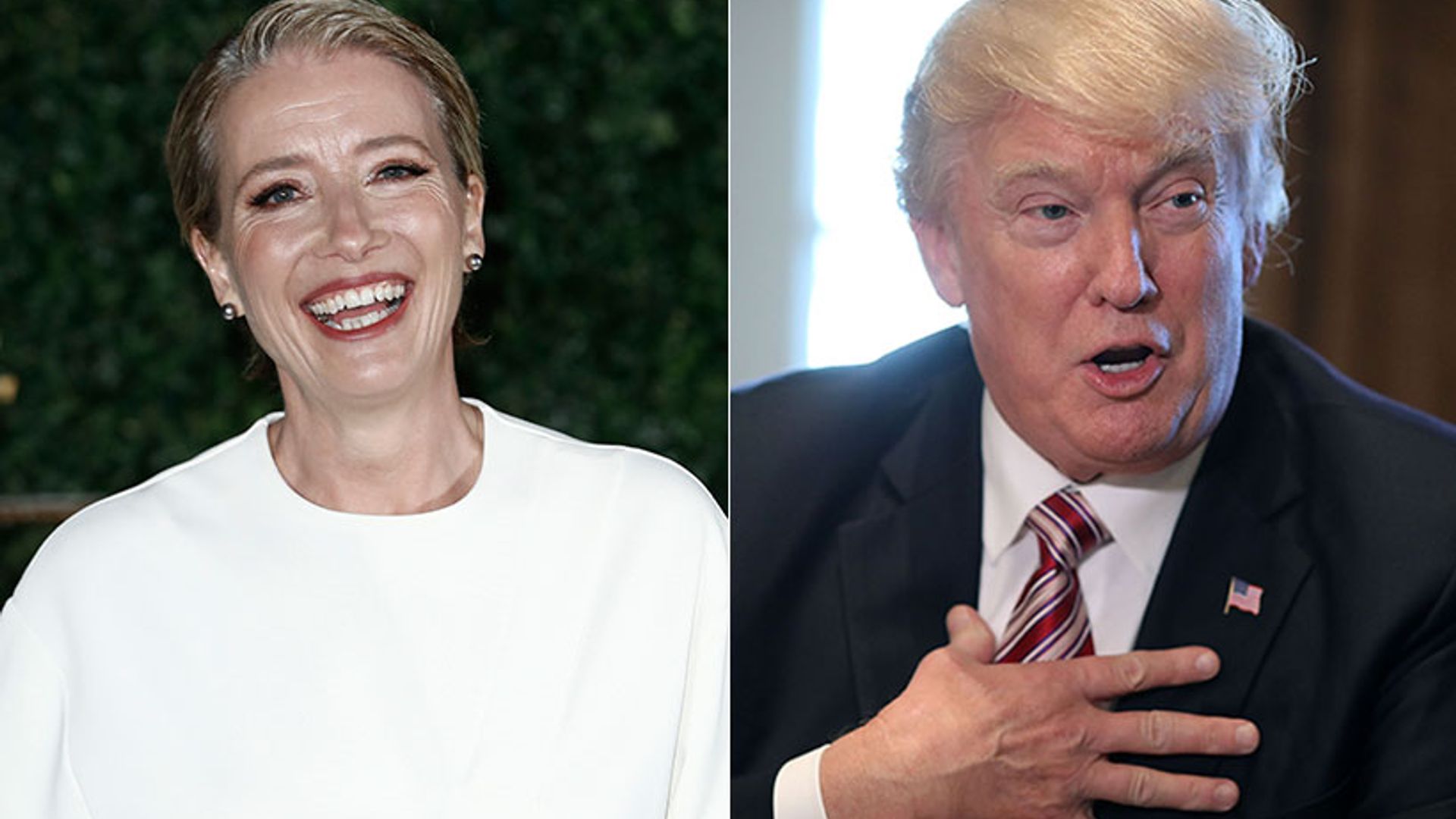 Emma Thompson recalls moment she turned down date with Donald Trump ...