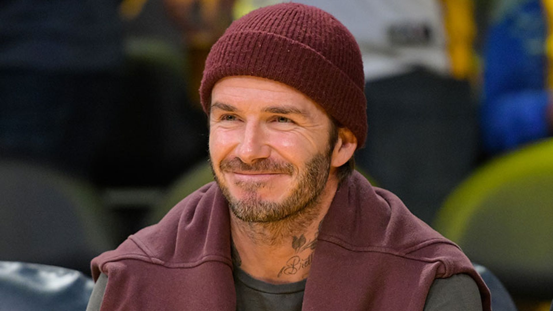 David Beckham shares gruesome picture of scarred face | HELLO!
