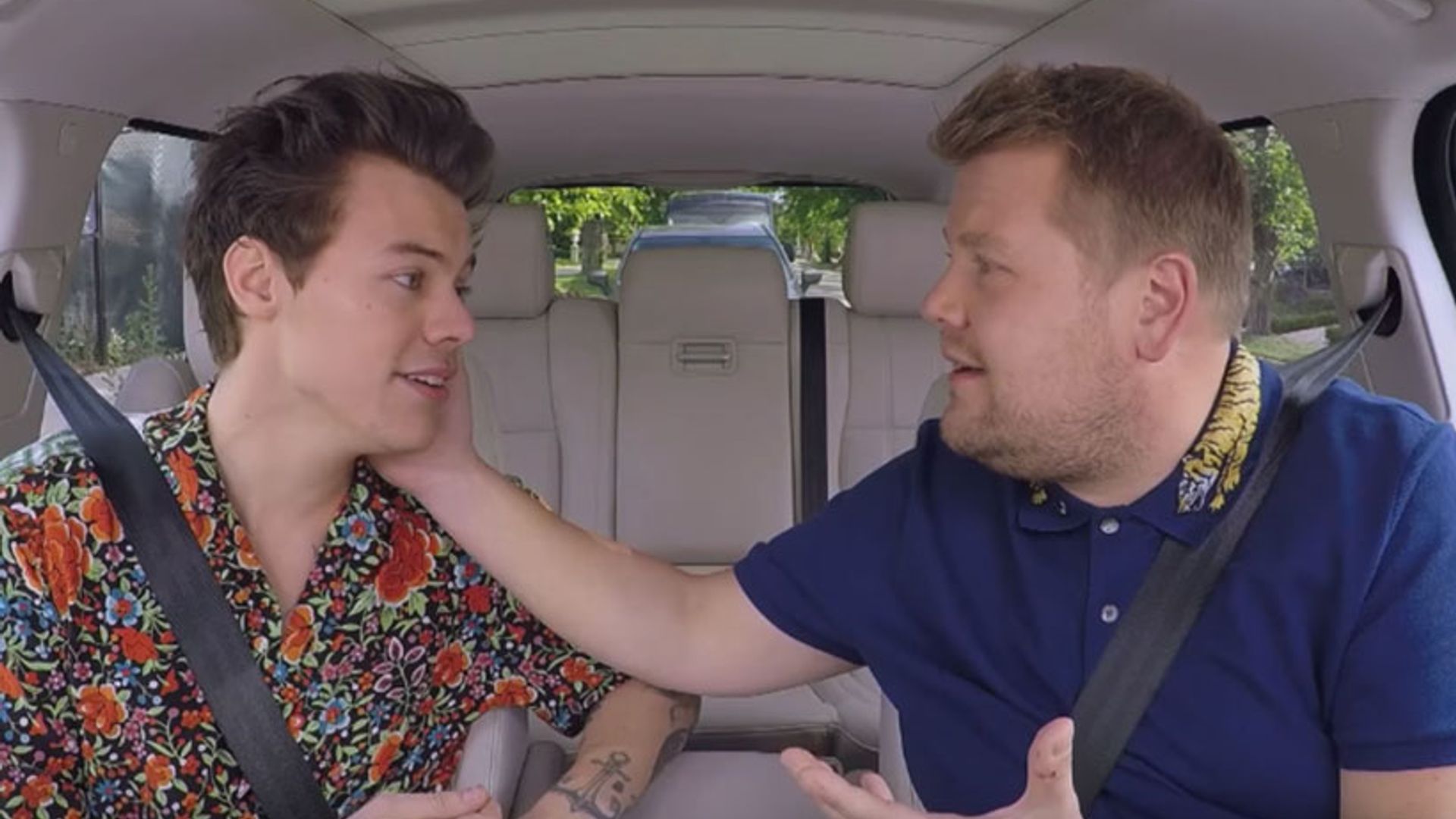 Harry Styles and James Corden act out romcoms in hilarious Carpool ...