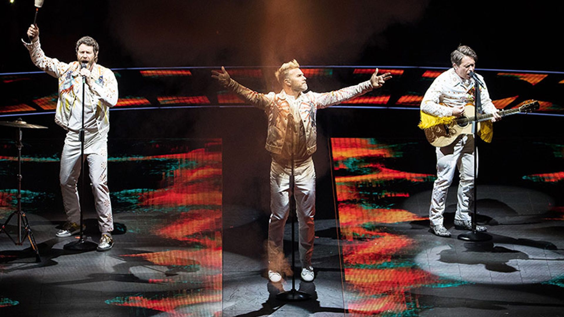 Pop group Take That pay emotional tribute to Manchester attack victims ...