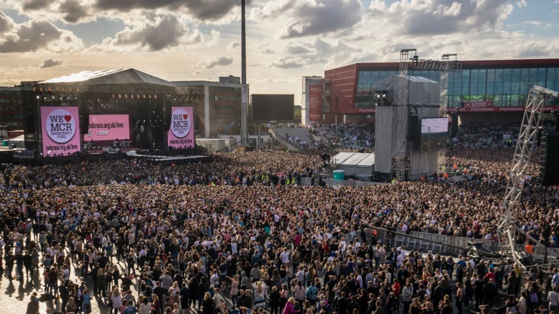 Liam Gallagher makes surprise performance at One Love Manchester ...