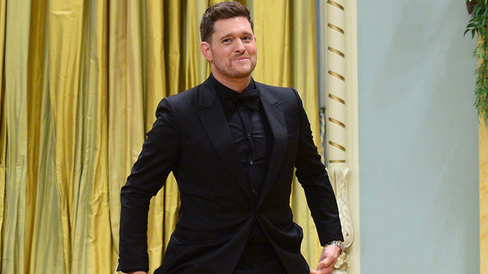 Michael Buble makes first appearance since son’s cancer battle | HELLO!