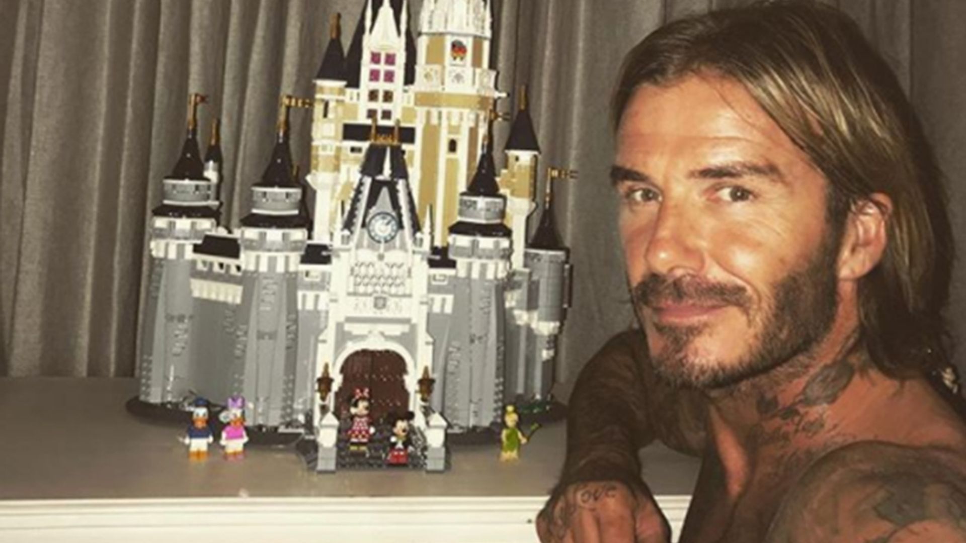 David Beckham builds daughter Harper massive Disney castle | HELLO!