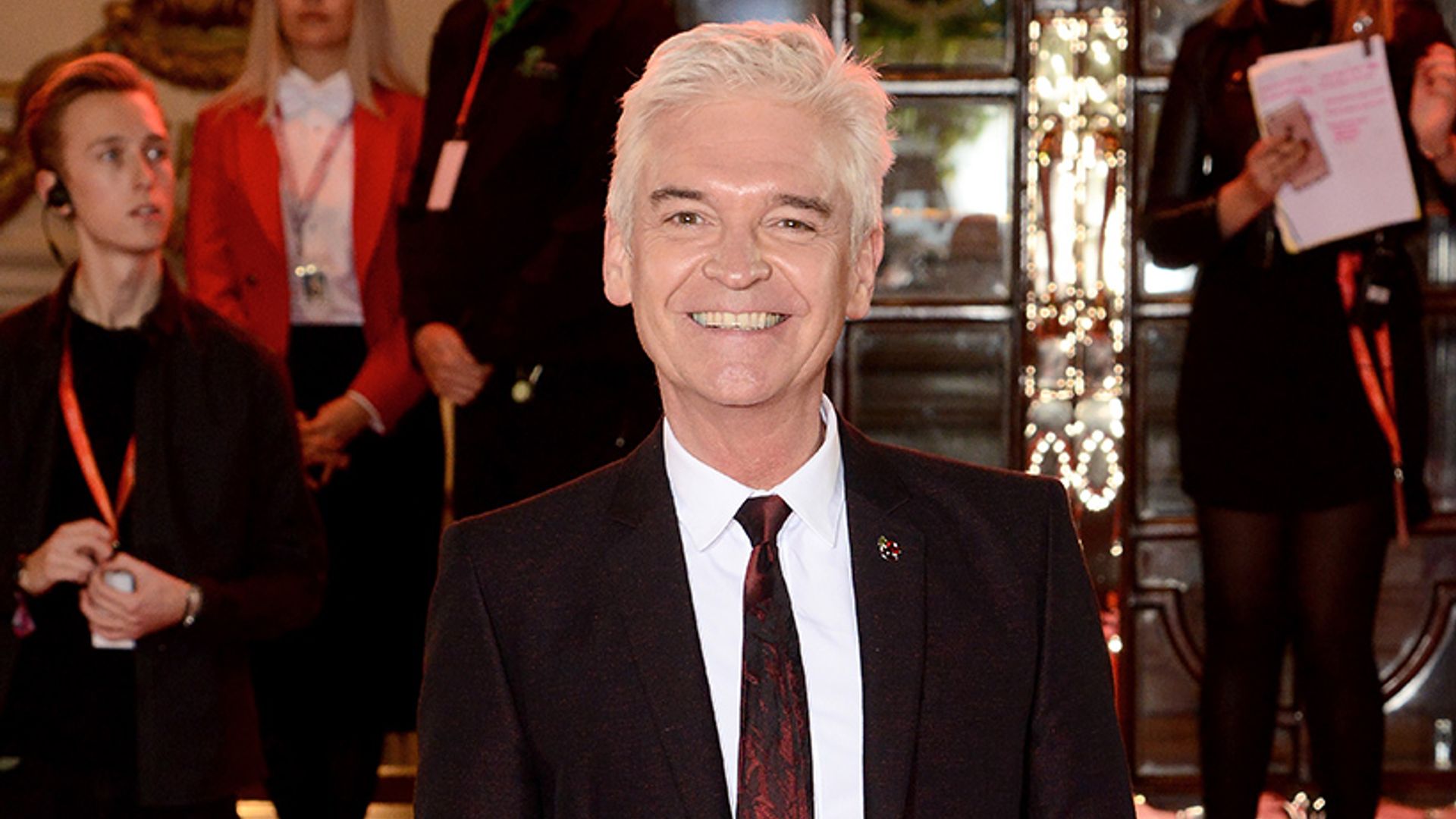 Phillip Schofield makes rare appearance with wife Stephanie | HELLO!