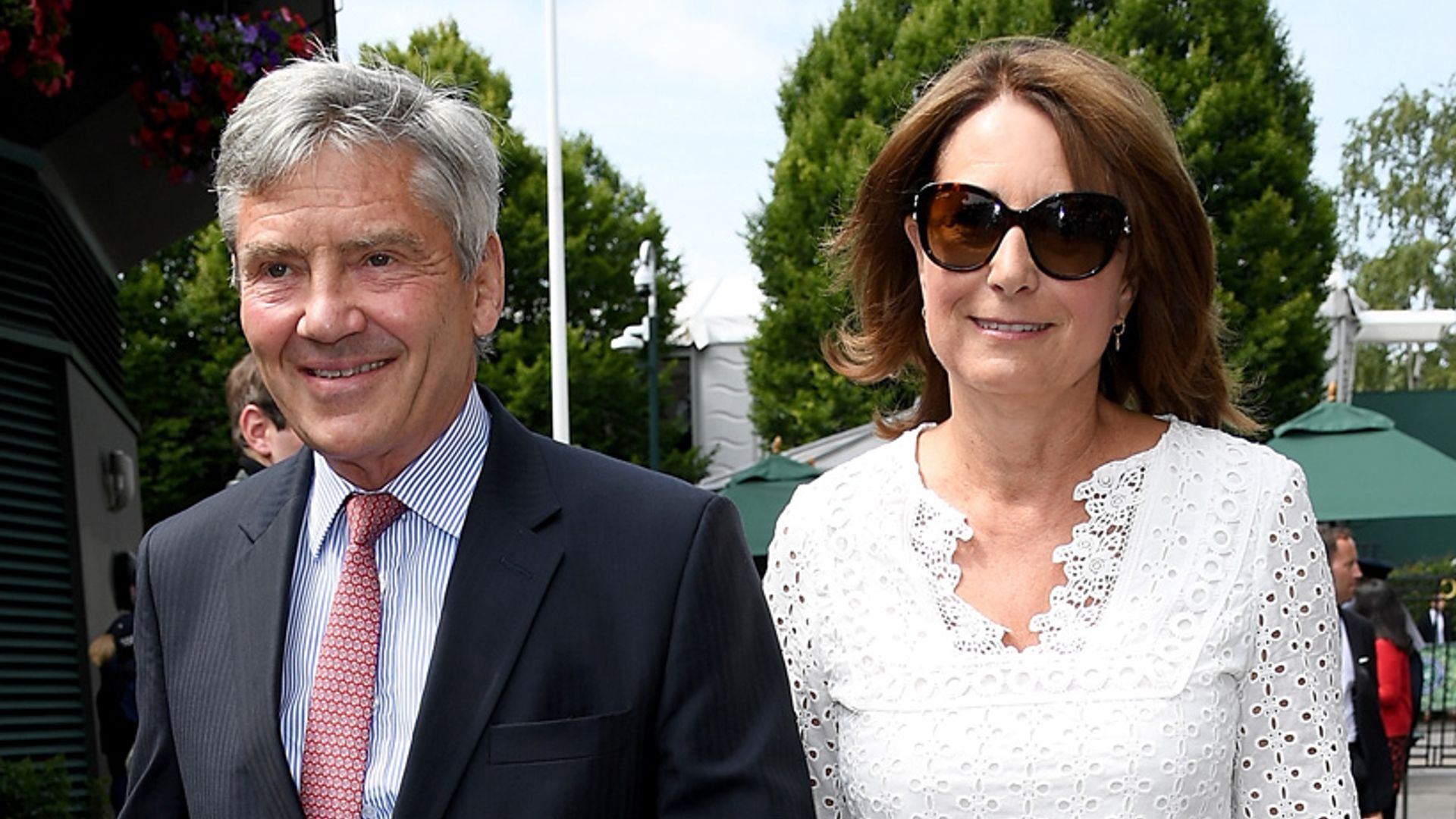 Michael and Carole Middleton arrive at Wimbledon in style | HELLO!