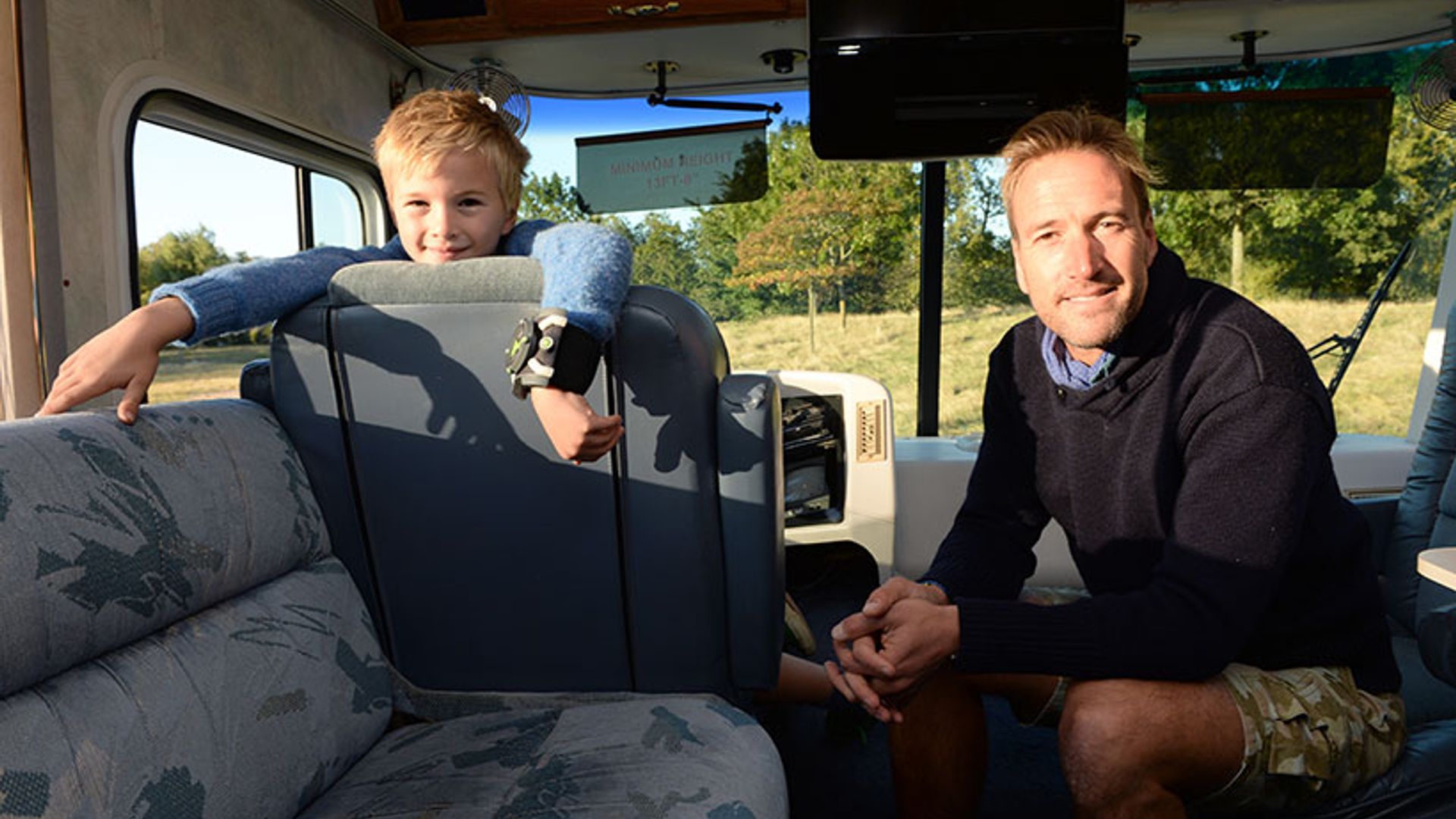Ben Fogle talks being a modern day dad to children Ludo and Iona | HELLO!