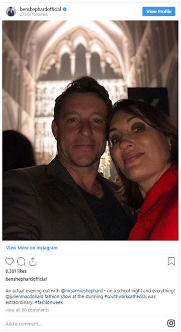 Good Morning Britain's Ben Shephard enjoys rare date night with wife ...