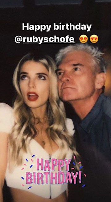 Phillip Schofield shares rare photo with daughter Ruby on her birthday ...