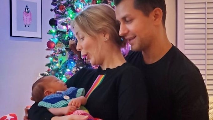 Rachel Riley and Pasha Kovalev take baby Maven to a very special place ...