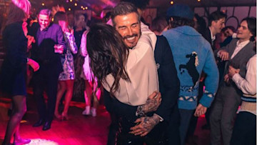 Victoria Beckham and David Beckham look incredibly loved-up at Brooklyn ...