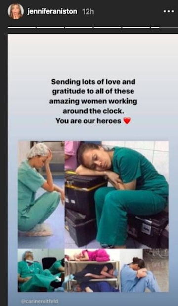 Jennifer Aniston sends emotional message amid coronavirus pandemic | HELLO!