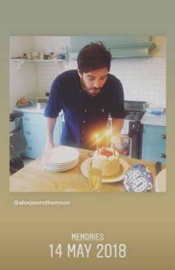 Alex Jones spoils husband Charlie Thomson with lavish birthday meal in ...