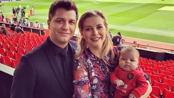 Rachel Riley shares very rare photo of Pasha Kovalev with baby Maven ...