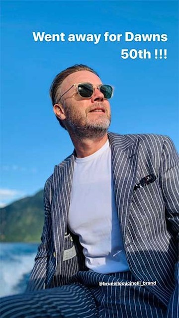 Gary Barlow shares never-before-seen family photos from wife Dawn's ...