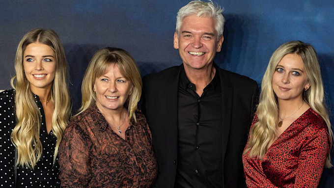 This Morning star Phillip Schofield's rare date night with wife ...