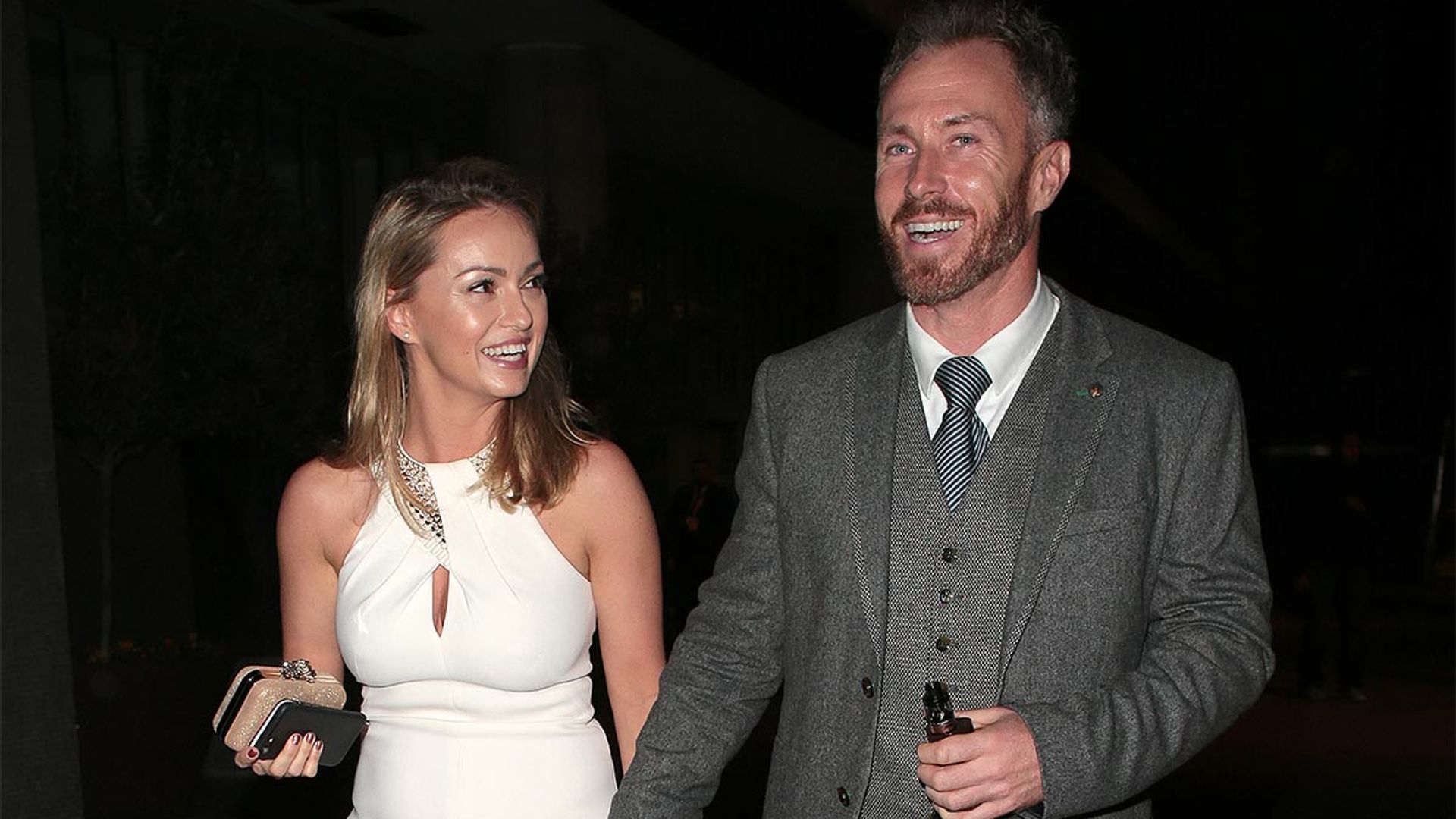 James Jordan makes cheeky insult to wife Ola - watch video | HELLO!