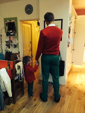 BBC Breakfast's Dan Walker shares extremely RARE photo of his son Joe ...