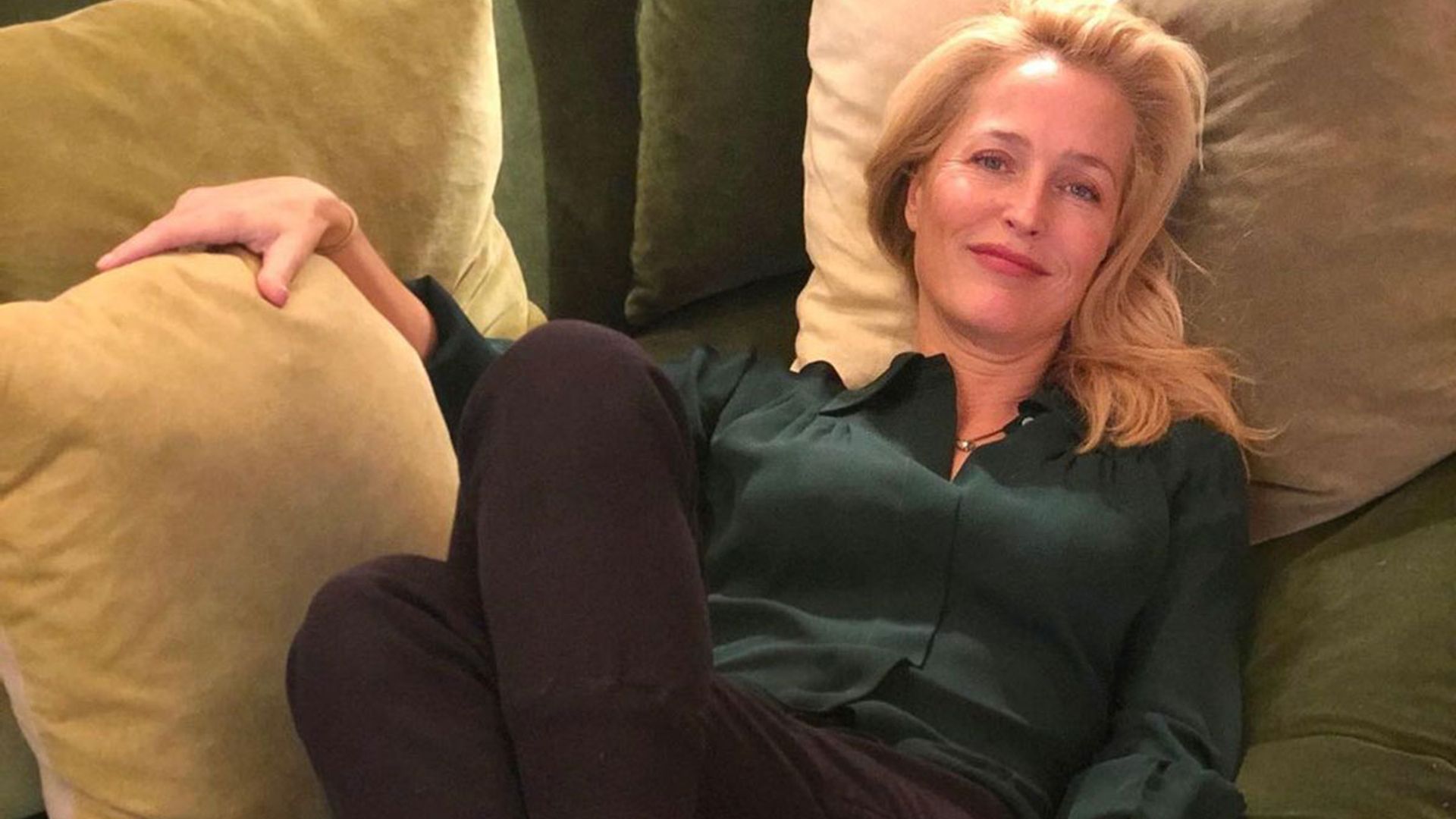 The Crown's Gillian Anderson introduces new 'girlfriend' following ...