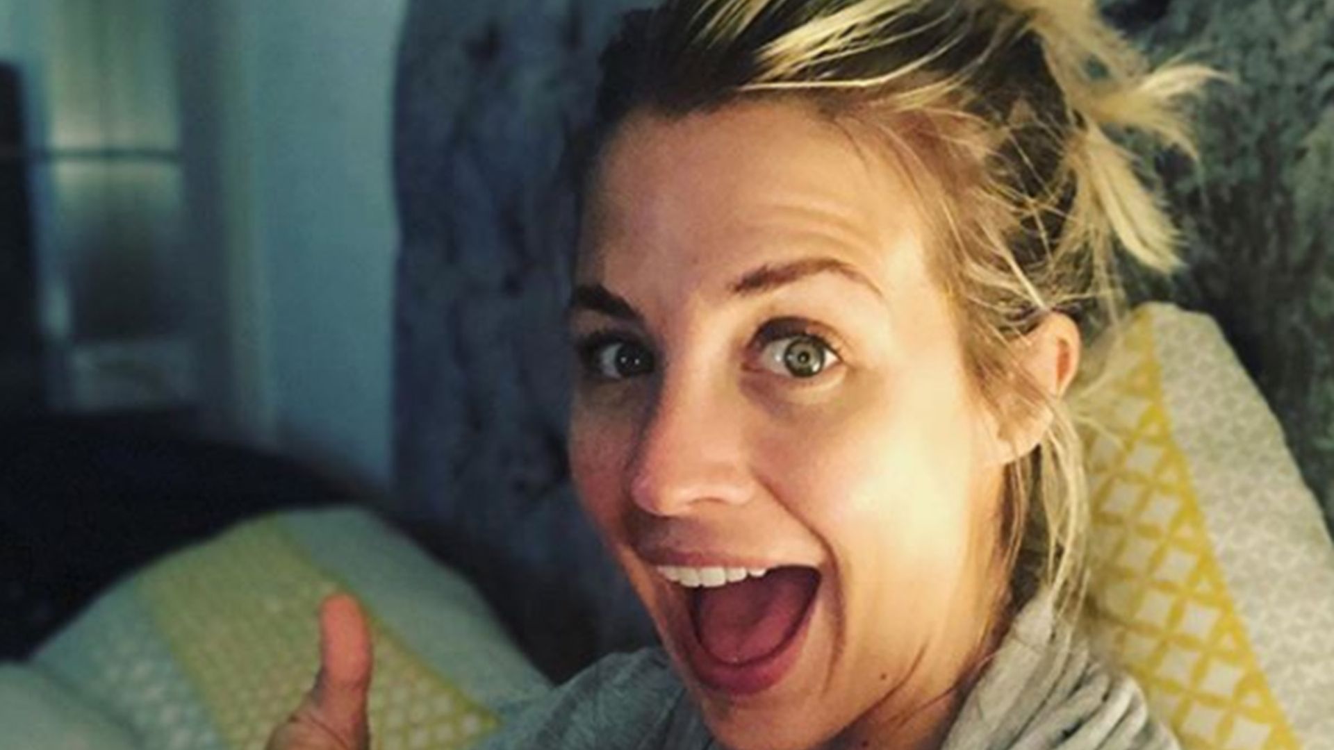 Gemma Atkinson reveals surprising tattoo as she poses in crop top | HELLO!