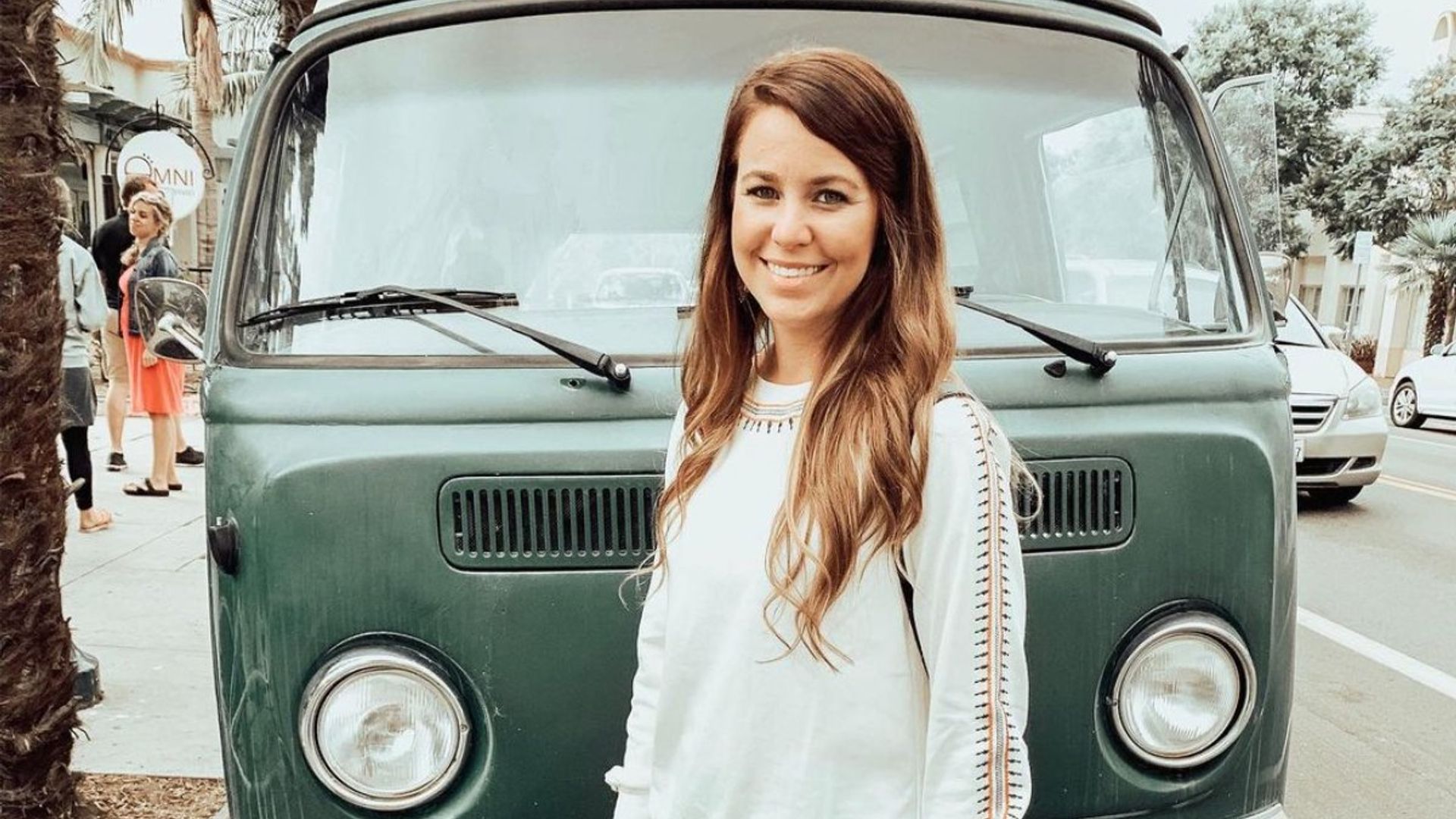Jana Duggar rocks rare sleeveless top as she hits the lake with loved ...