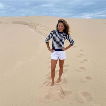 Ginger Zee displays very toned legs in tiny shorts | HELLO!