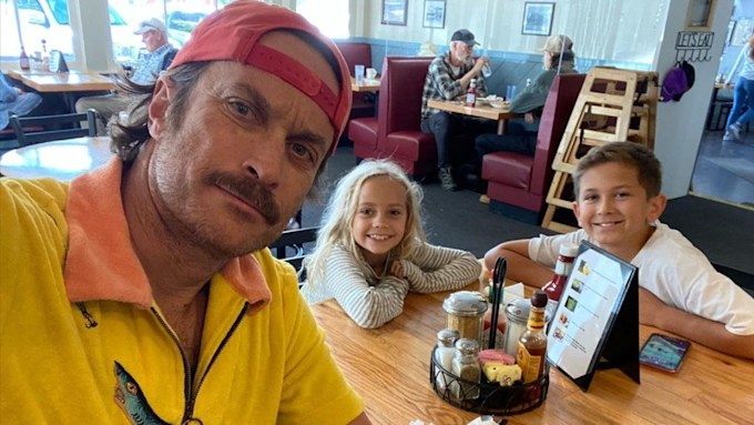 Oliver Hudson has fans seeing double in adorable photo with son | HELLO!