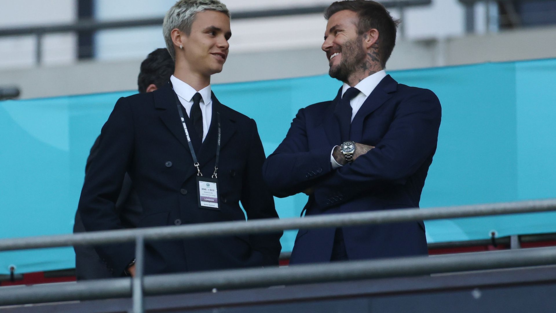 Romeo Beckham resembles famous dad David Beckham in striking new photos ...