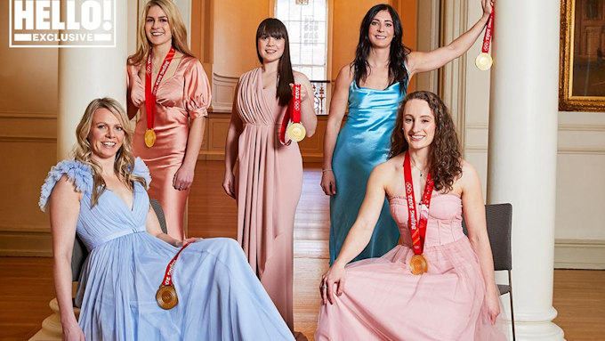 Team GB's gold medal winning women's curling team pose exclusively for ...