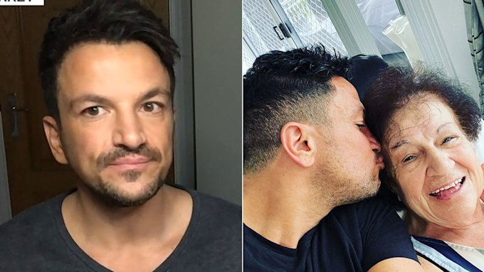 Peter Andre's son Junior reveals tearful reunion with sick grandmother ...
