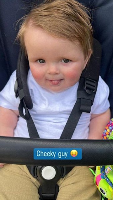 Jamie Redknapp's youngest son Raphael is so 'cheeky' in new photo | HELLO!