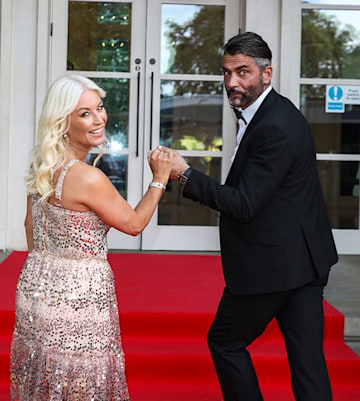 Denise Van Outen makes debut with new boyfriend following shock split ...