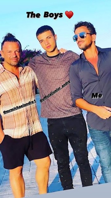 Peter Andre shares sweet photo alongside son Junior and rarely-seen lookalike family member | HELLO!