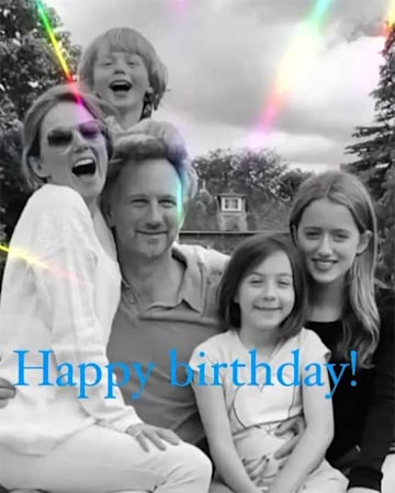 Geri Horner shares ultra-rare photo of all three kids for this special ...