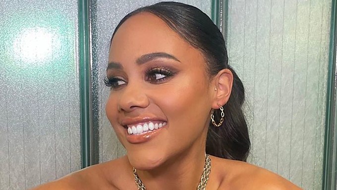 Alex Scott turns up the heat in bikini and sheer cover up during ...