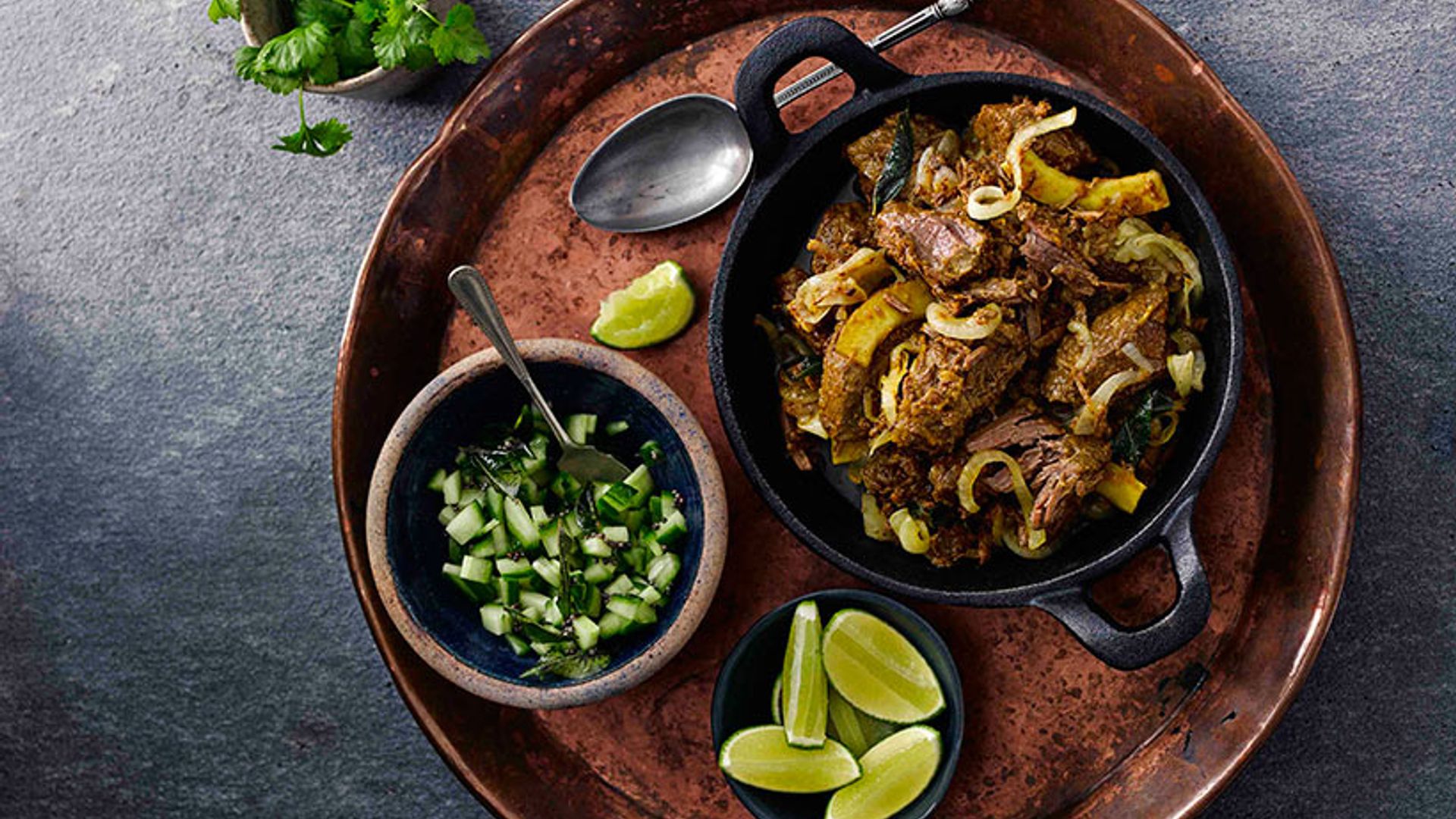 Nadan Beef Fry Spicy Beef with Onion | HELLO!