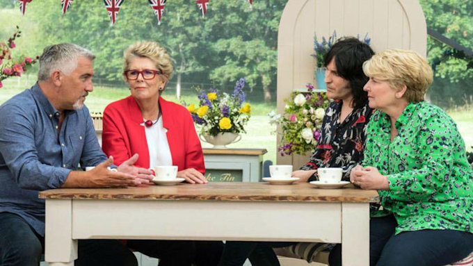The Great British Bake Off judges and presenters unite for Christmas ...