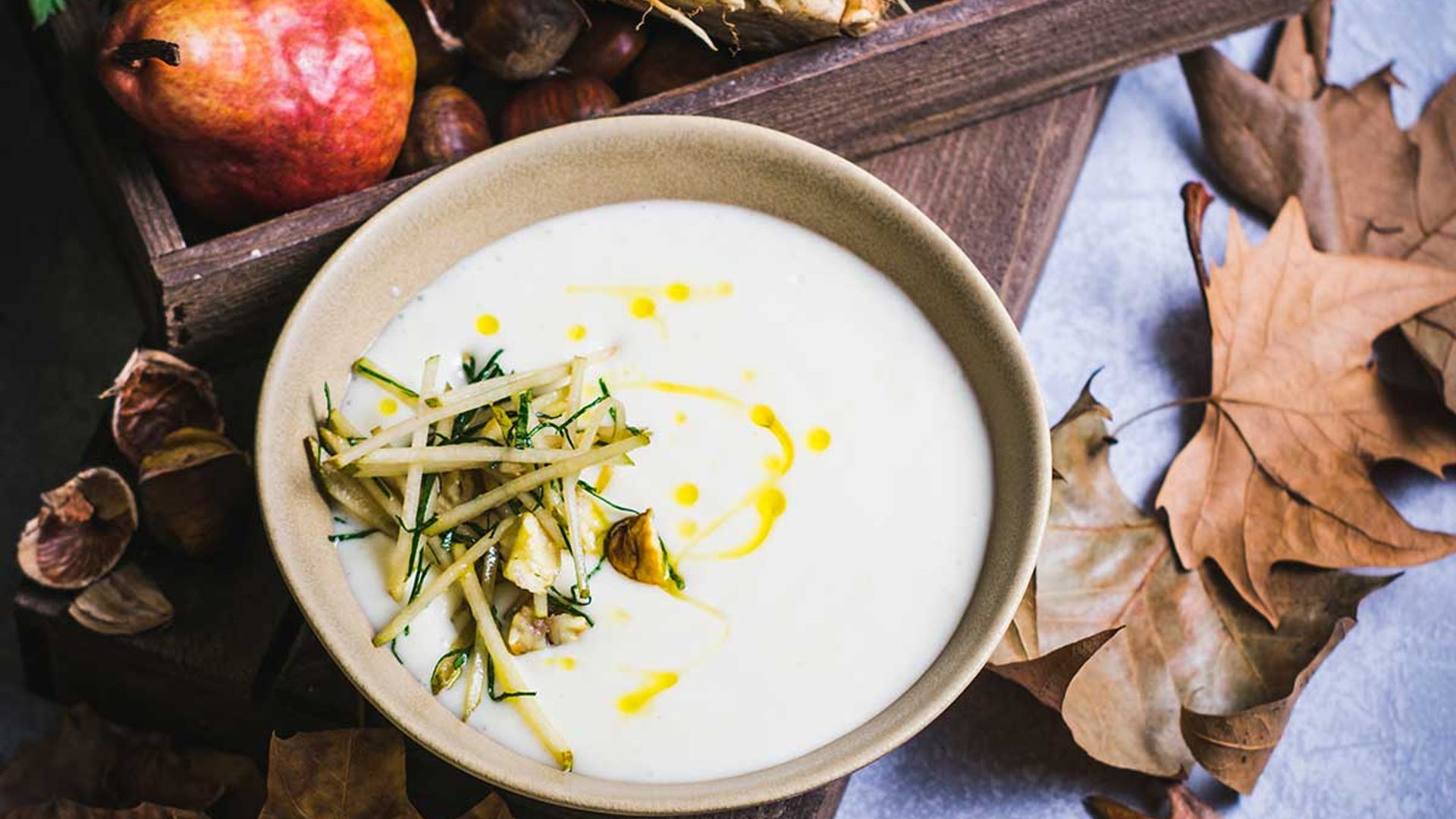 This healthy celeriac soup recipe is bursting with antioxidants | HELLO!