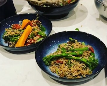 Peter Andre's vegan rice dish looks delicious - see the recipe | HELLO!