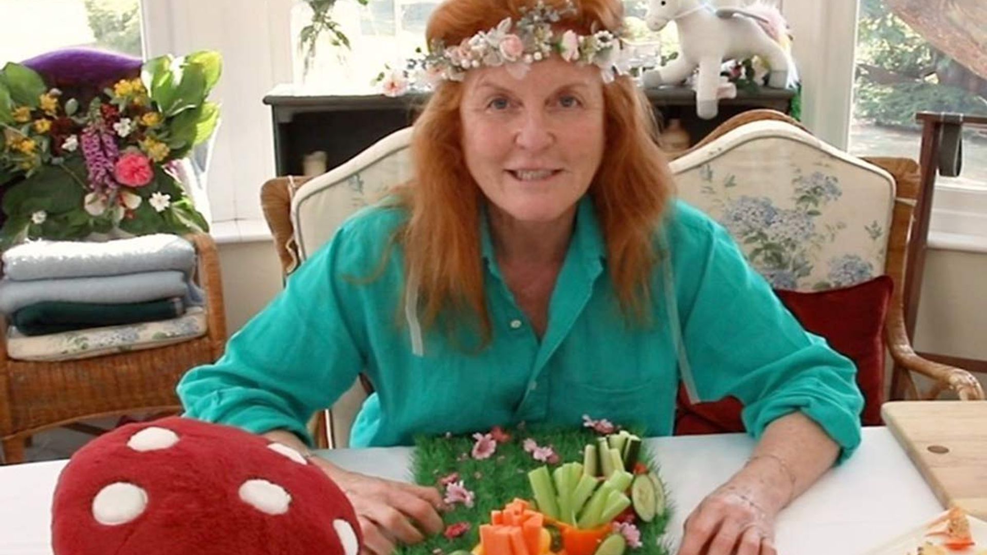 Sarah Ferguson makes the perfect healthy summer snack for kids | HELLO!