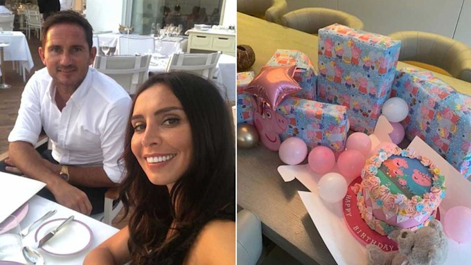 Christine Lampard spoils daughter Patricia with the dreamiest Peppa Pig ...
