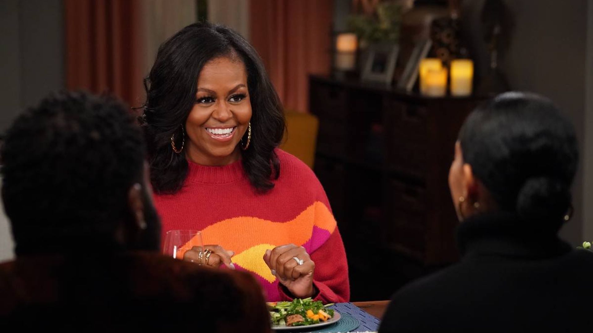 Michelle Obama unveils show-stopping cake during incredible celebration ...