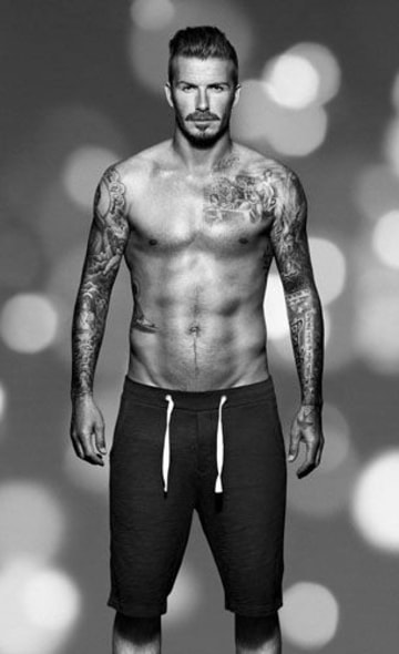 David Beckham shows off his new bodywear collection for H&M | HELLO!