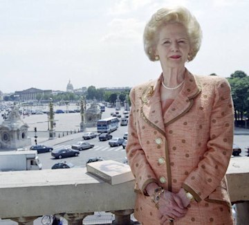 A look back at Margaret Thatcher's signature style | HELLO!