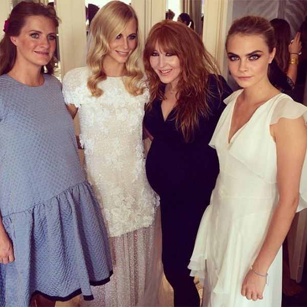 Poppy Delevingne's bridal make-up | HELLO!