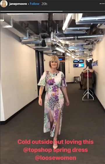 Jane Moore stunned Loose Women viewers with THE Topshop dress of the ...